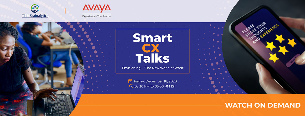 Avaya – Smart CX Talks 3 - The Brainalytics